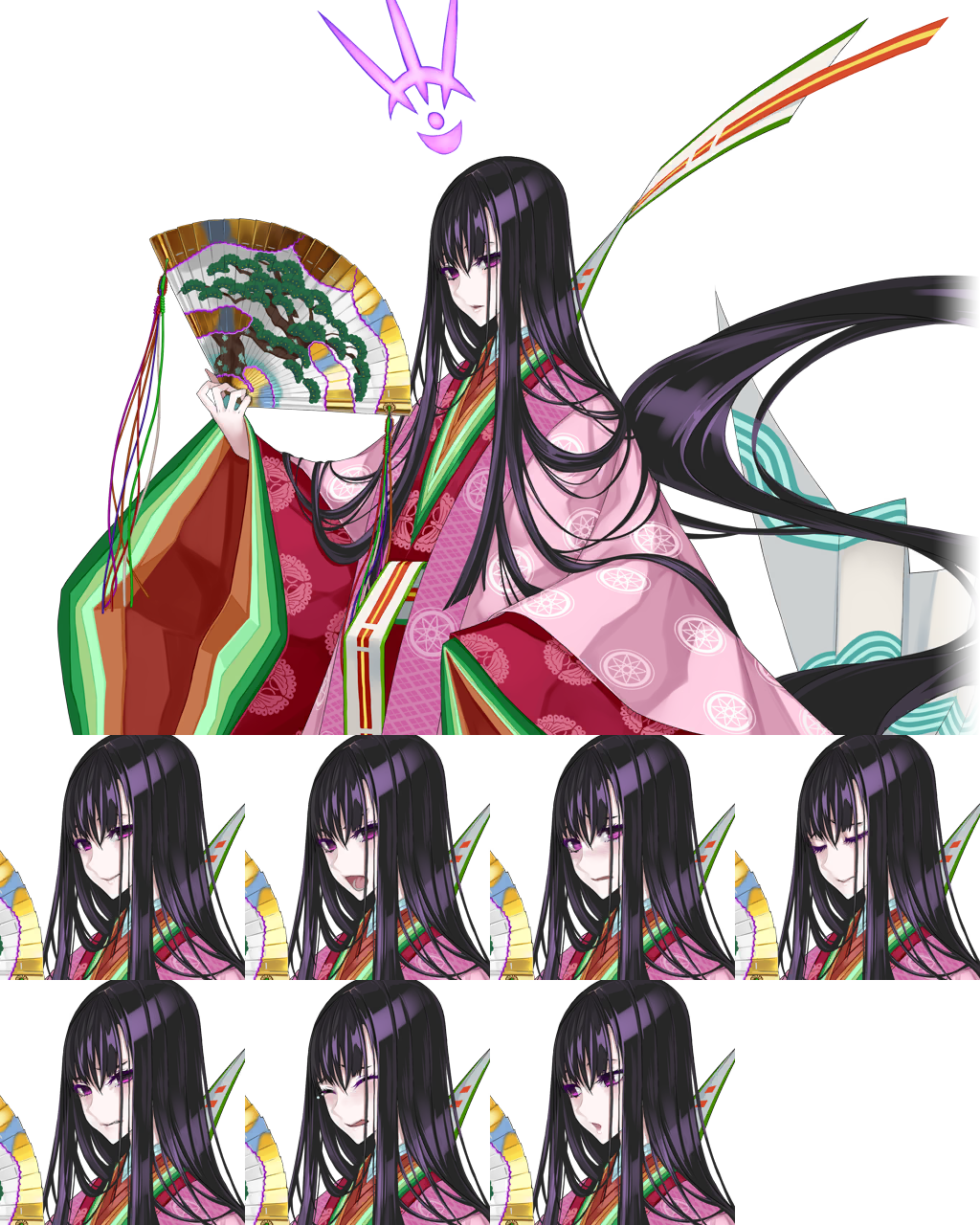 [JP] 5★ Caster - Murasaki Shikibu - Image Assets