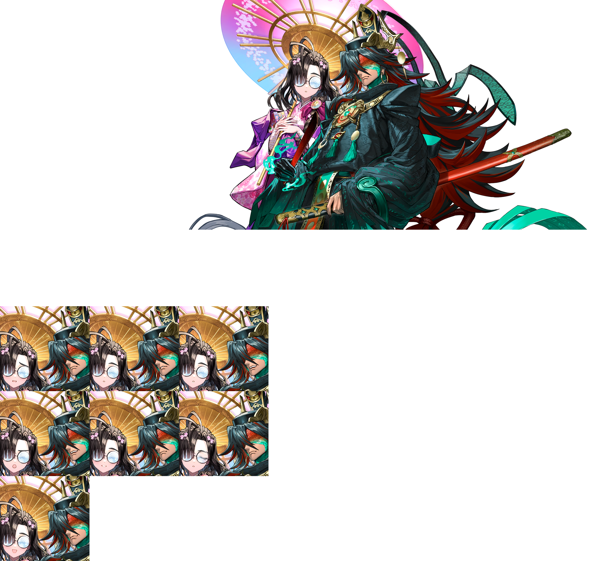 [JP] 5★ Caster - Ono no Komachi - Image Assets